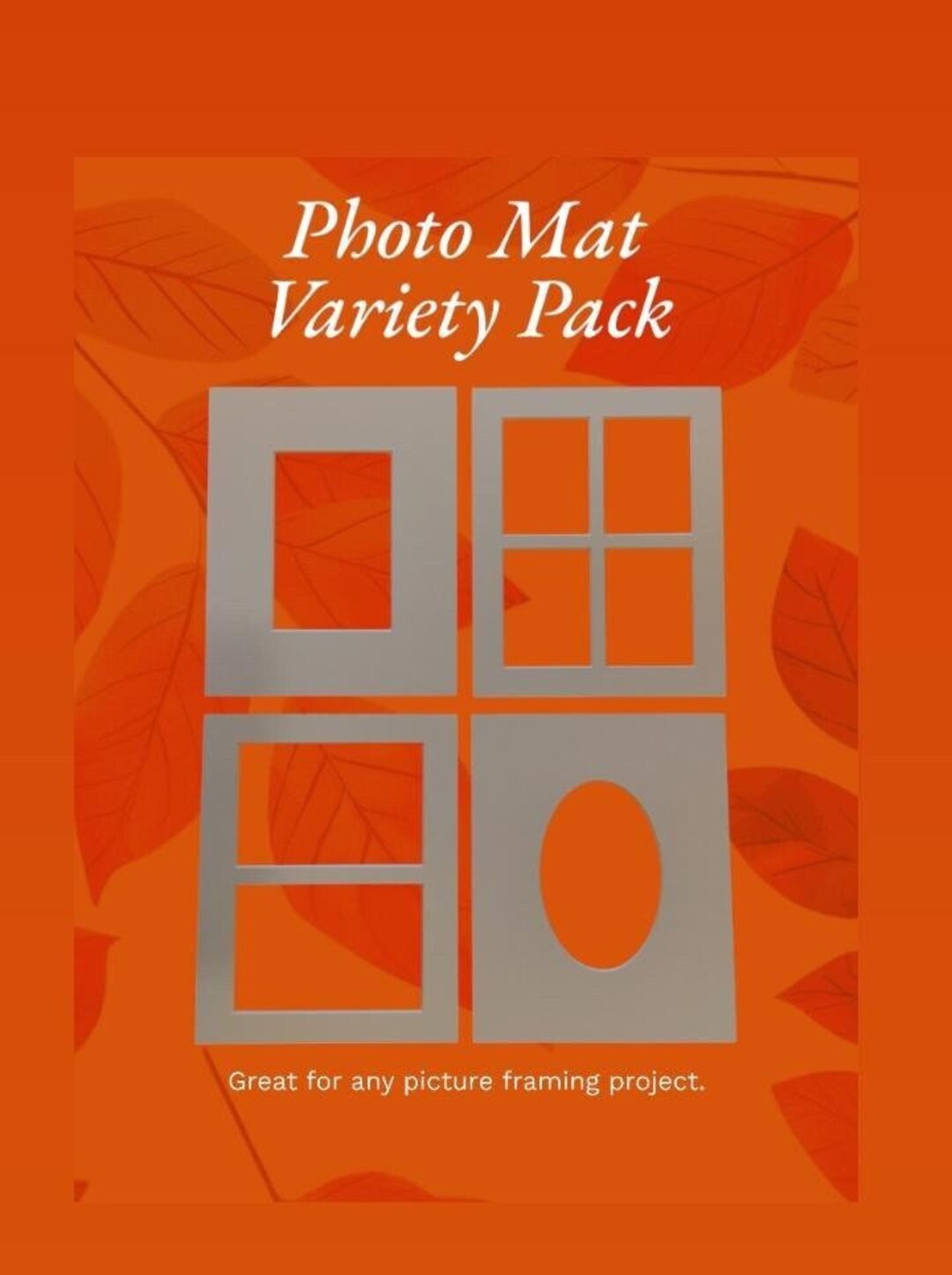 8x10 - Variety Photo Mat - Pack of 4 - Etsy