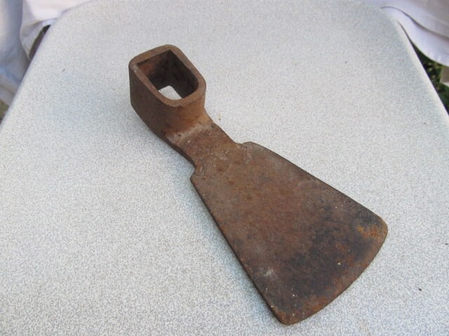 Antique Primitive Old Iron Forged Wrought Farming Tool Agricultural ...