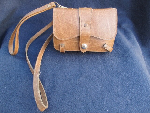 Old Vintage Primitive Leather Hand Bag - Etsy Ireland