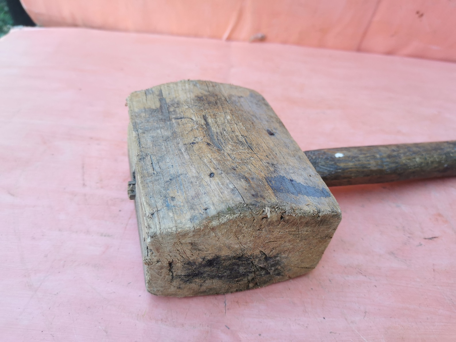 Old Antique Primitive Wooden Hammer Handmade Very Old - Etsy
