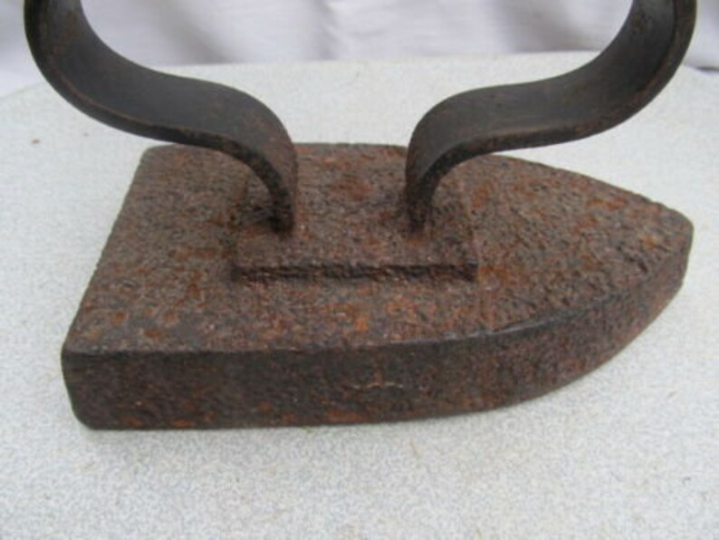 Rare Antique Primitive Clothes Iron Coal VERY OLD XVIII - Etsy