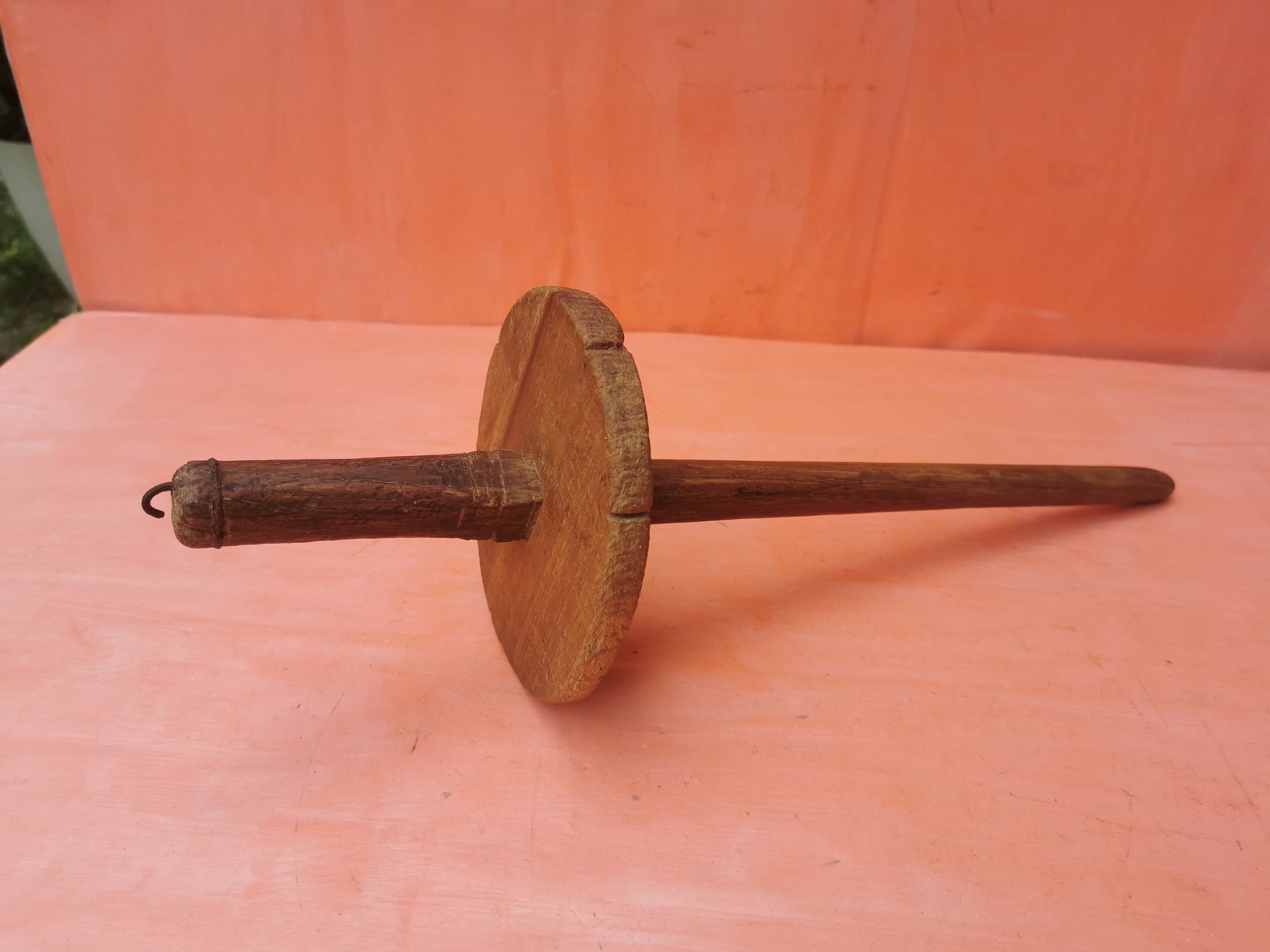 Antique Primitive Hand Carved Distaff for Hand Spinning a Wool - Etsy