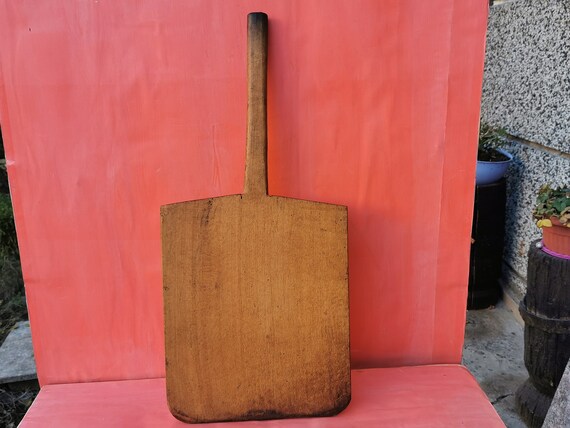 Antique primitive old wooden bread board dough board shovel | Etsy