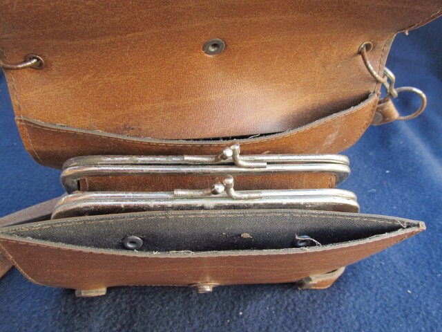 Old Vintage Primitive Leather Hand Bag - Etsy Ireland