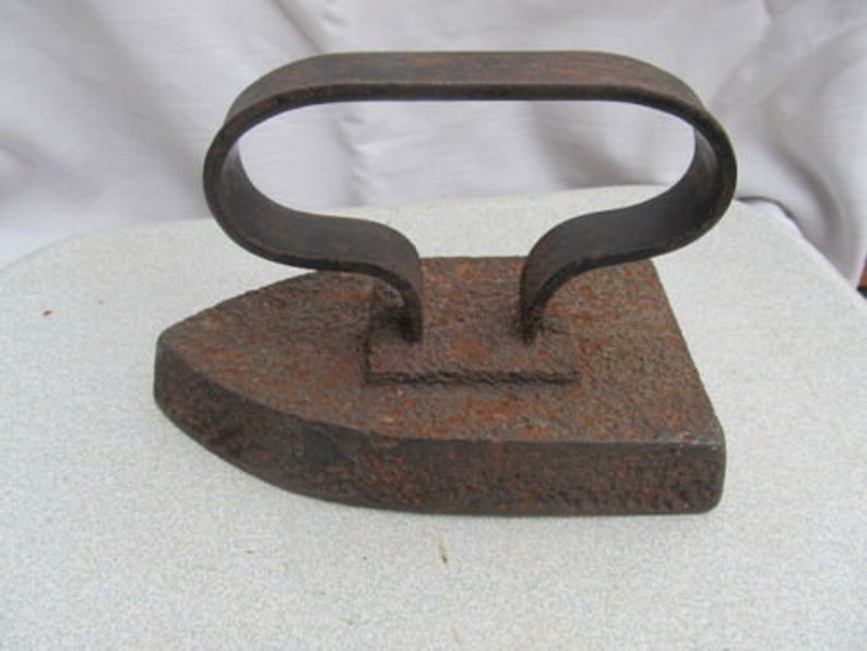 Rare Antique Primitive Clothes Iron Coal VERY OLD XVIII - Etsy