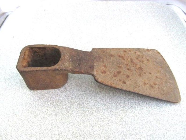 Antique Primitive Old Iron Forged Wrought Farming Tool Agricultural ...