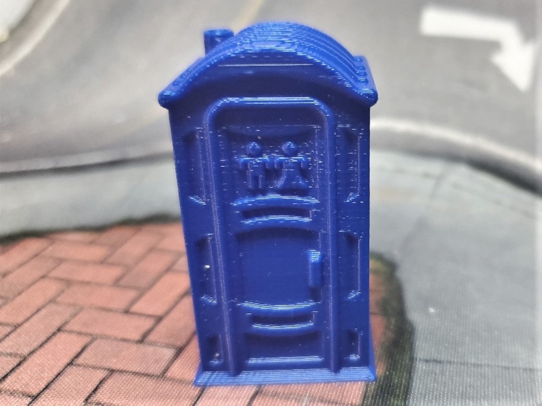 3D Printed Porta-john Terrain - Etsy
