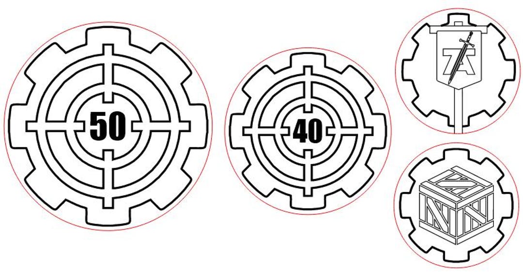 Warmachine Compatible 2025 Steamroller Objective Set - Etsy