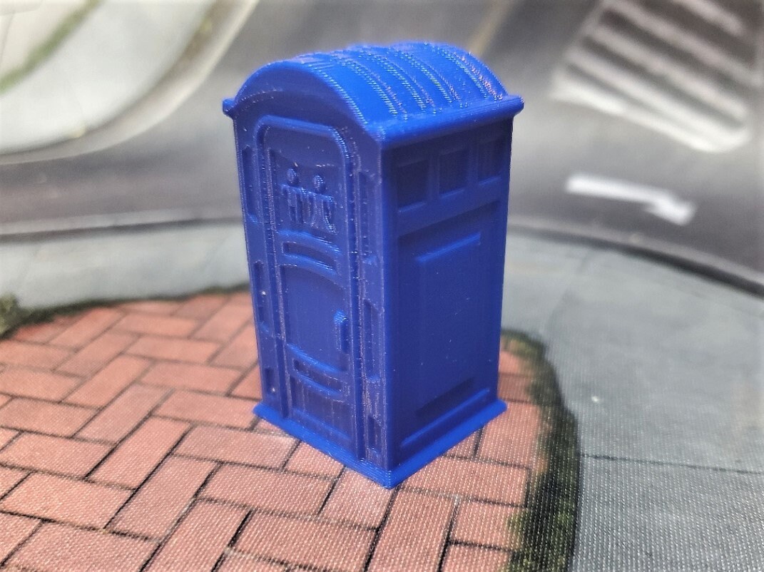 3D Printed Porta-john Terrain | Etsy