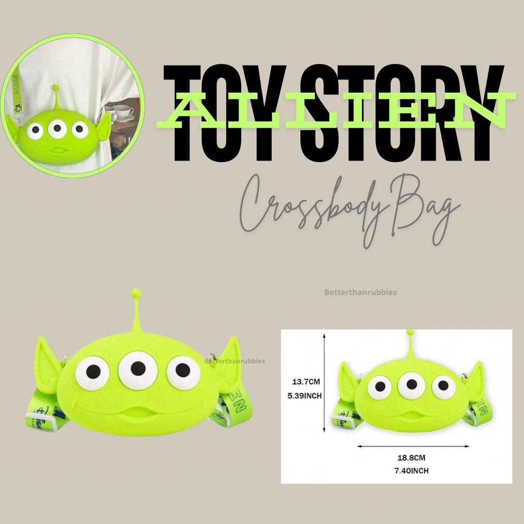 New Disney Toy Story Alien Purse BAG Disneyland Crossbody - Etsy