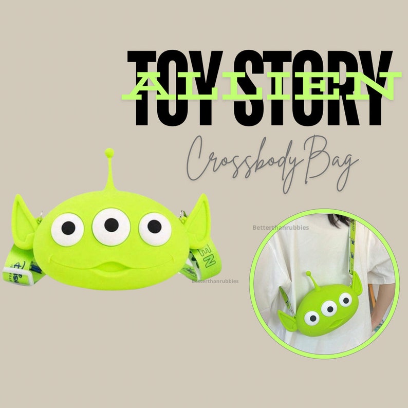 New Disney Toy Story Alien Purse BAG Disneyland Crossbody - Etsy