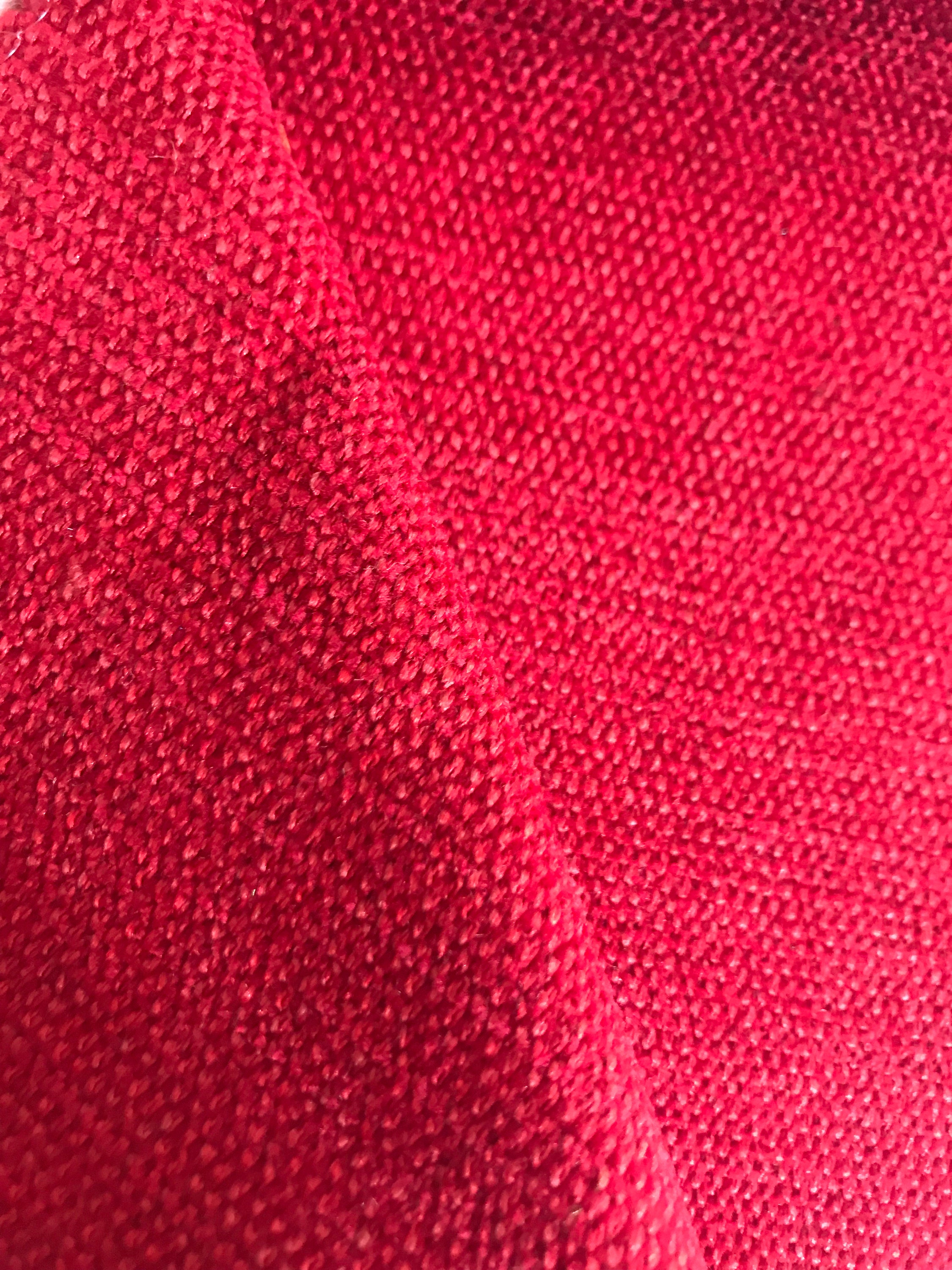 Red Upholstery Fabric, Weave Cherry Red Material, Width 57", Red Fabric ...