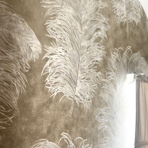 ROLL Plume Wallpaper, Sells as a 10m ROLL - Etsy