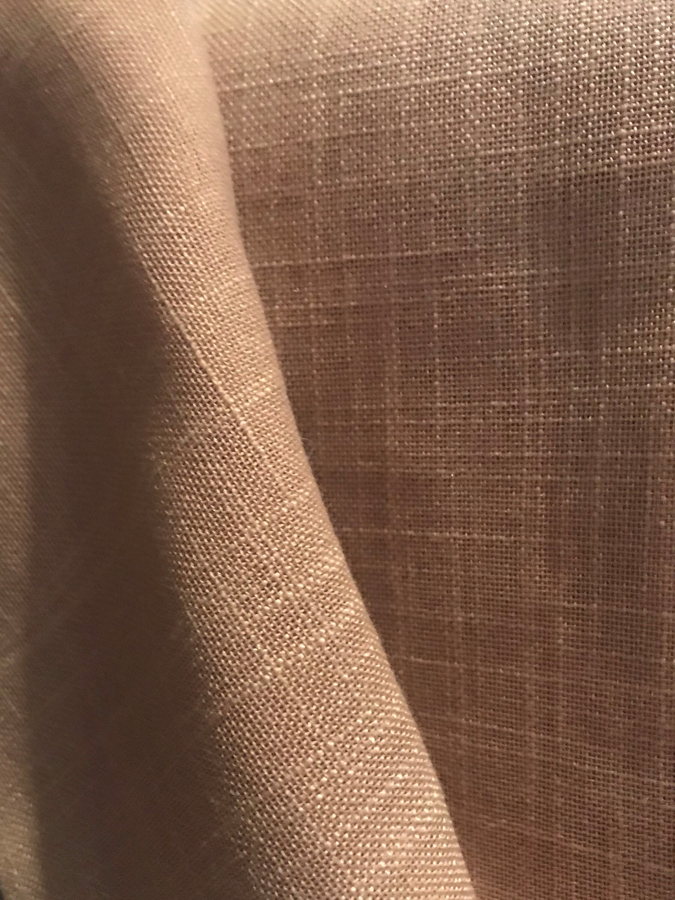 Camel Linen Fabric Camel Semi-sheer Linen Material Sold by - Etsy Norway