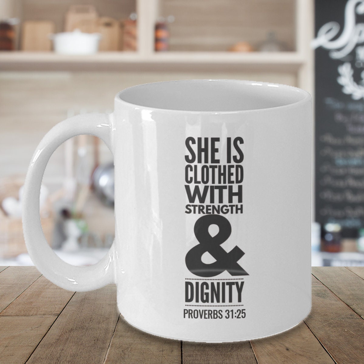 Proverbs 31 Mug for Women, Christian Coffee Mug Gift for Mom, Bible ...