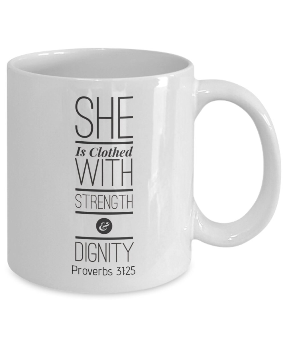 Proverbs 31 Mug for Women Christian Coffee Mug Gift for Mom - Etsy UK