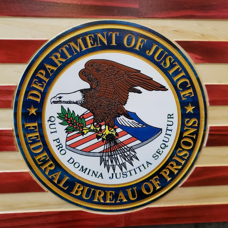 Federal Bureau of Prisons Badge - Etsy