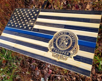 Highway Patrol Flag | Etsy