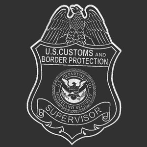US Border Patrol Thin Green Line Subdued American Flag - Etsy