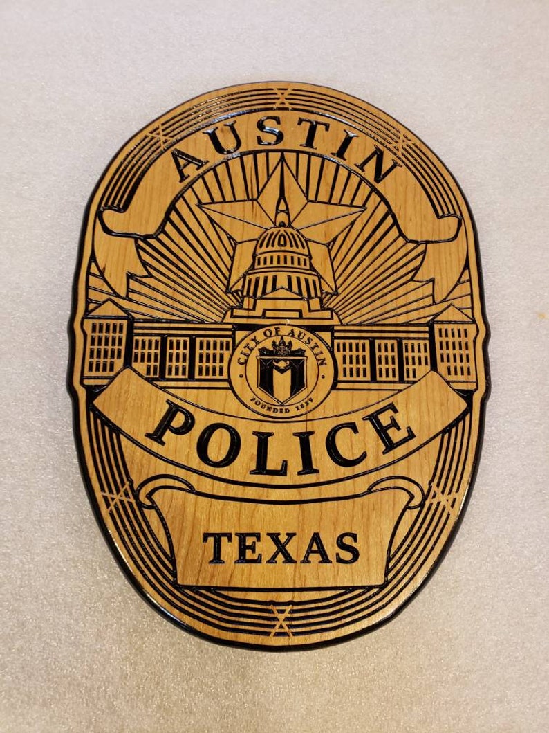 Austin Police Badge | Etsy