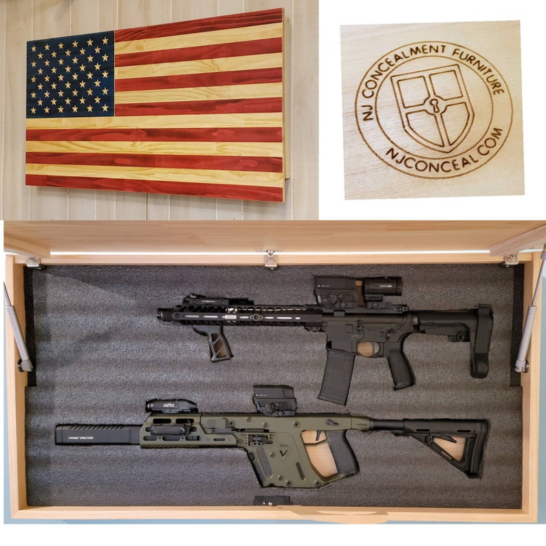 Concealment Flag, Custom RFID / Bluetooth Locking Large Hidden ...