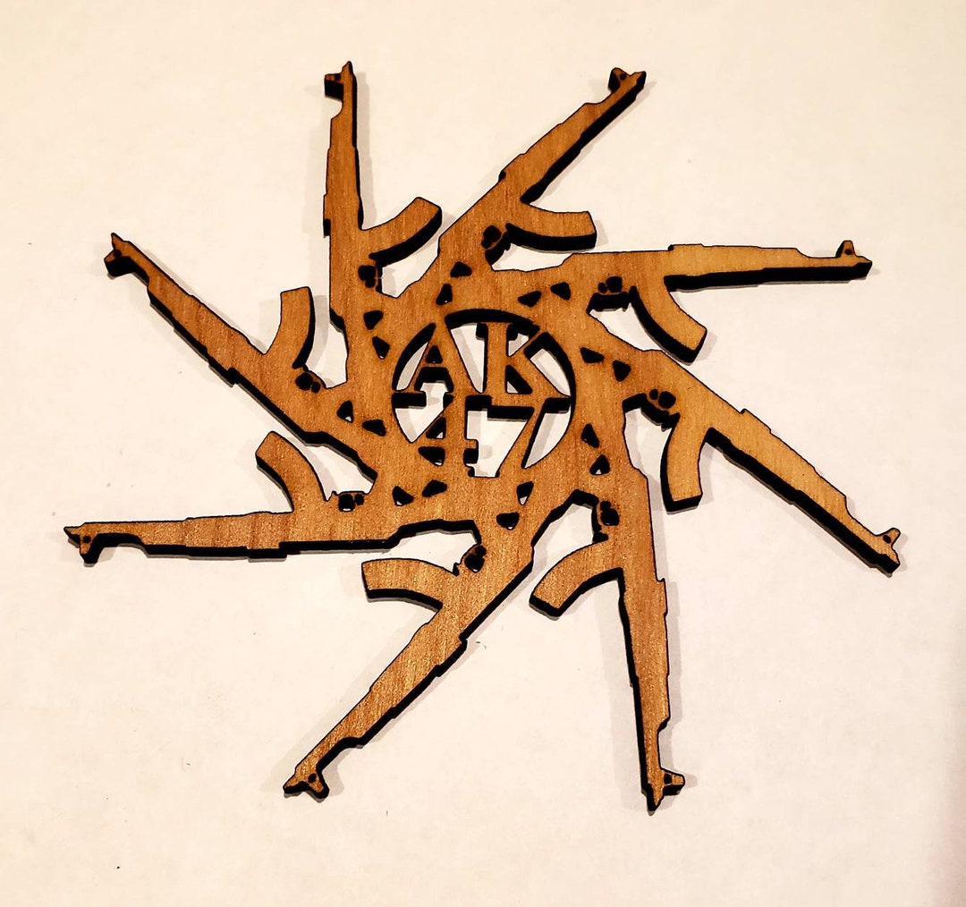 AK 47 Christmas Snowflake Ornament. AK47 - Etsy