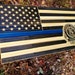 Subdued Florida State Highway Patrol Thin Blue Line Flag - Etsy