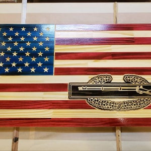 Combat Infantry, US Army Rustic Flag - Etsy