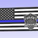 Subdued Florida State Highway Patrol Thin Blue Line Flag - Etsy