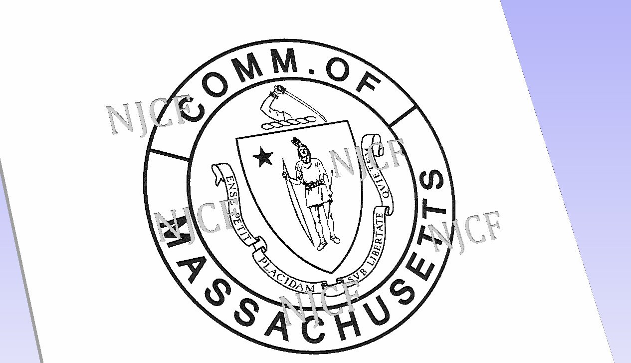 Massachusetts State Seal SVG: MA Logo, Police Badge (digital File) - Etsy