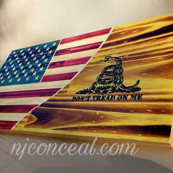 Wood Flag - Etsy
