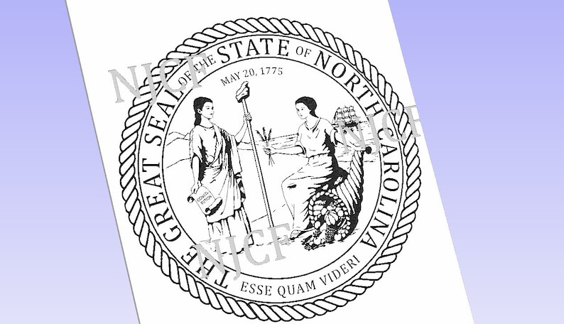 New Jersey State Seal SVG NJ Police Badge Seal - Etsy