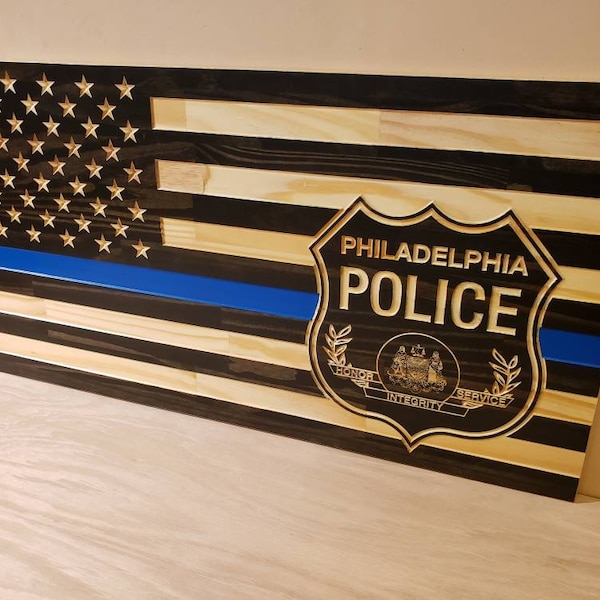 Philadelphia Police Badge - Etsy