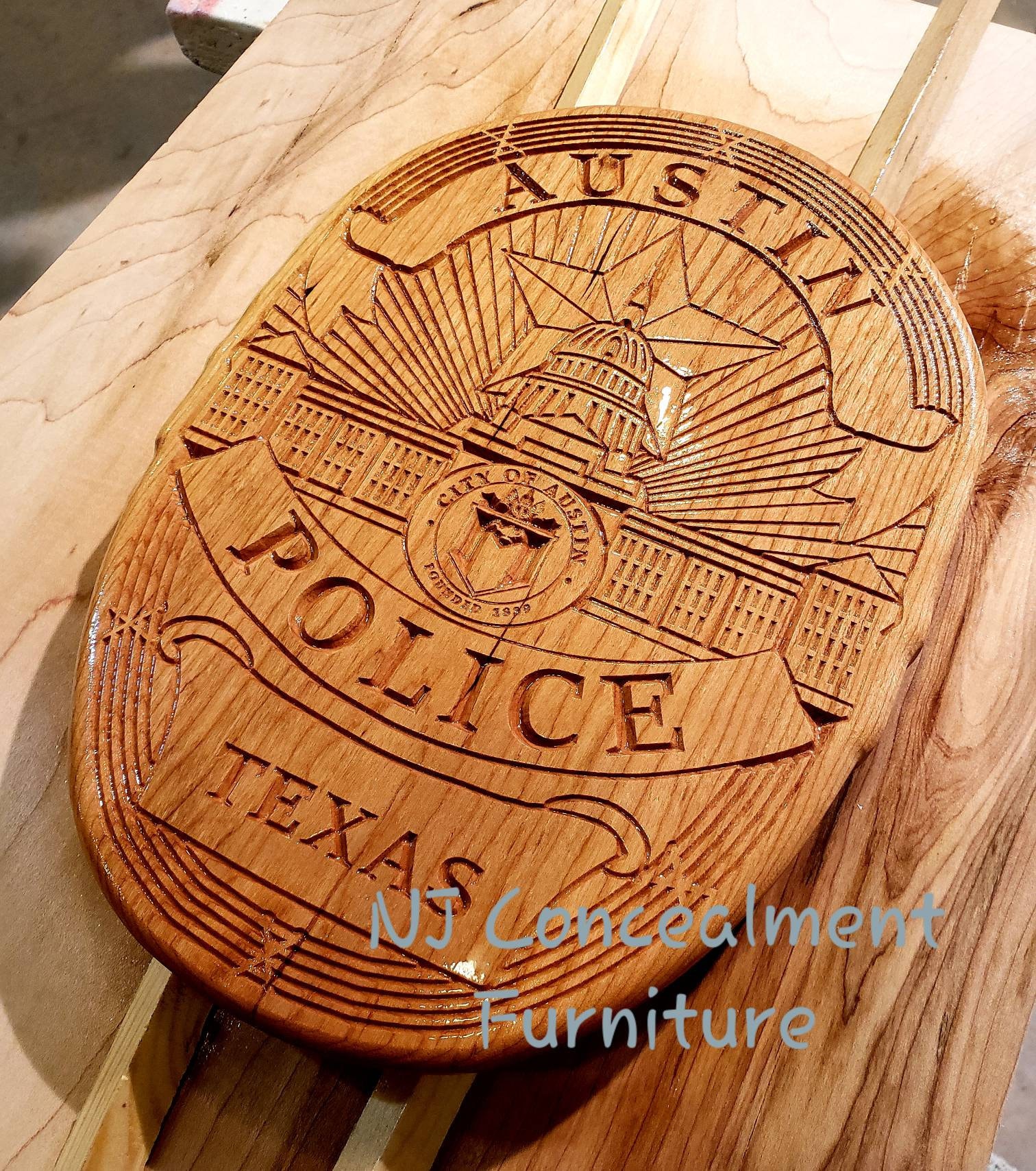 Austin Police Badge | Etsy