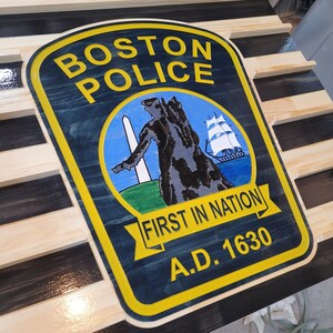 Boston Police Patch New Patch Police SVG, Logo Badge - Etsy