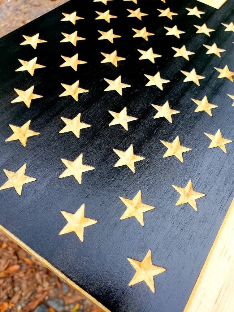 NCIS Rustic Subdued American Flag. Naval Criminal Investigative Service ...