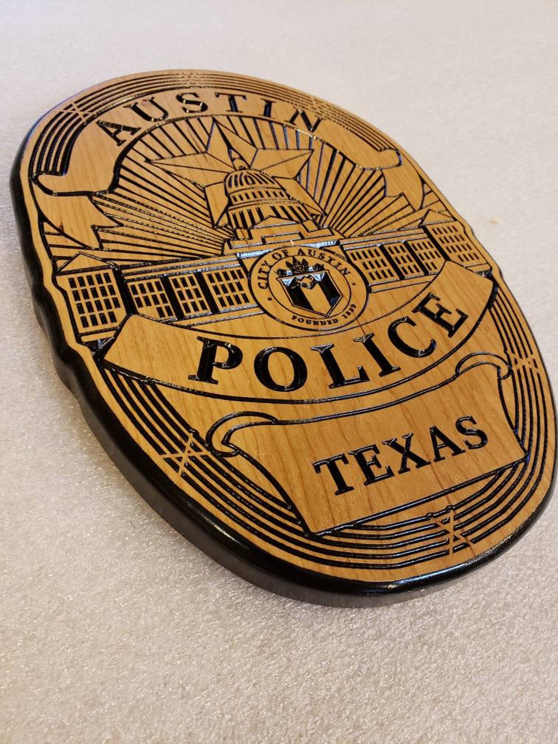 Austin Police Badge | Etsy