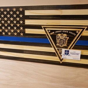 Davie Florida Thin Blue Line Subdued American Flag. Police Patch Flag ...