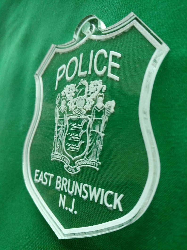 California Highway Patrol Acrylic Christmas Ornament. CHP - Etsy