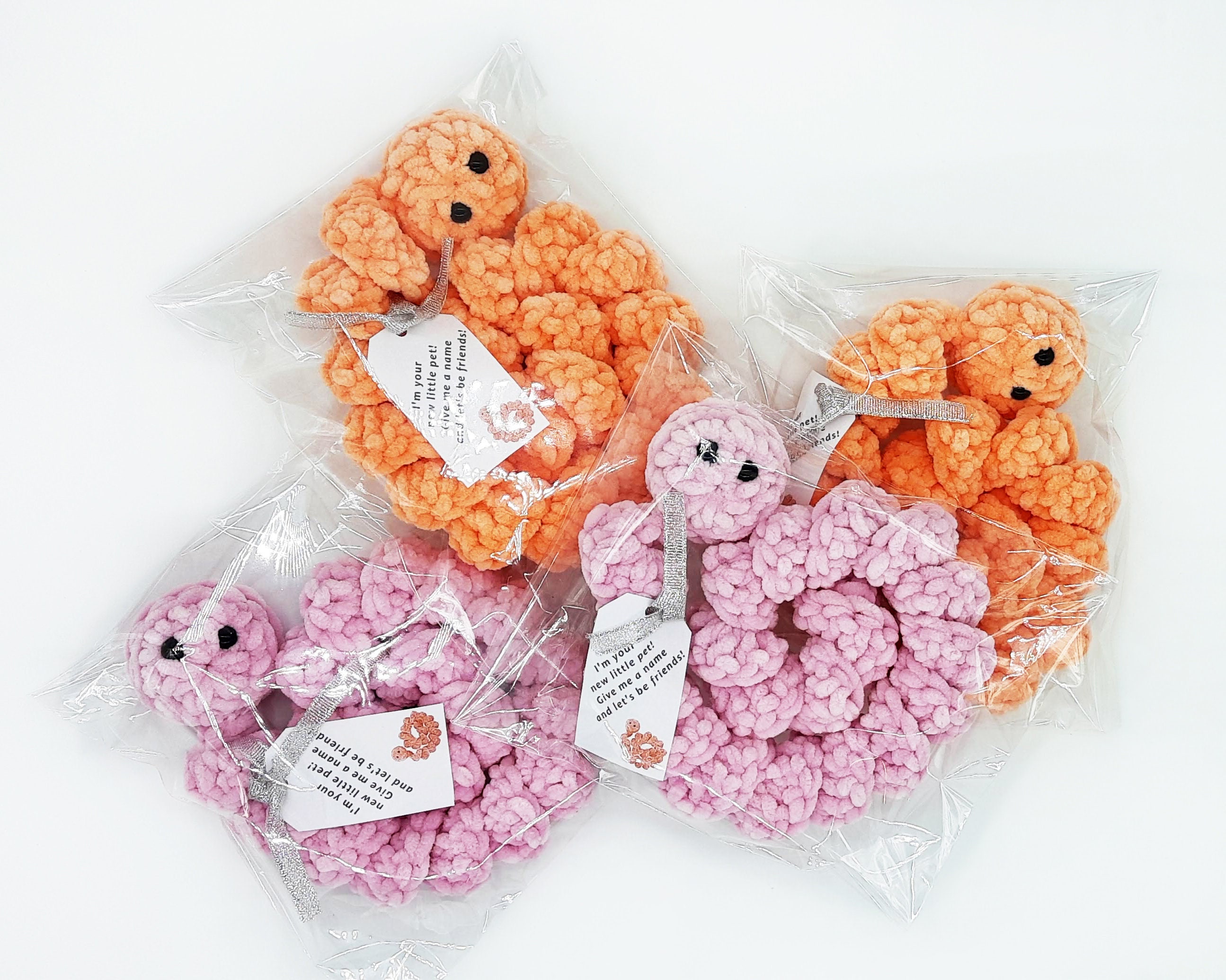 Large Worry Worm Pet With Safe Eyes Plush Anxiety Relief Toy - Etsy