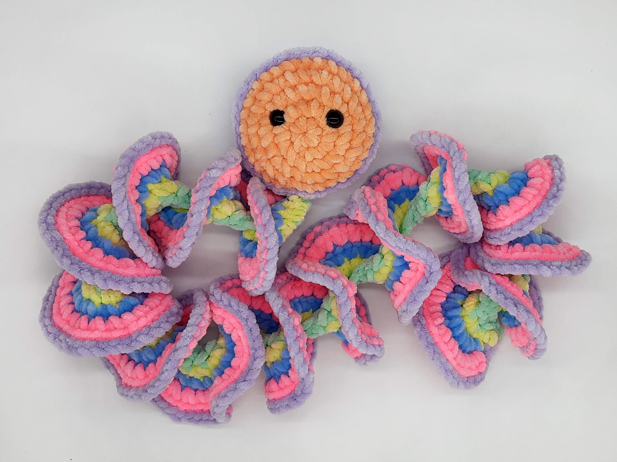 Giant Worry Worm Pet With Safe Eyes Bulky Plush Anxiety Relief Toy ...