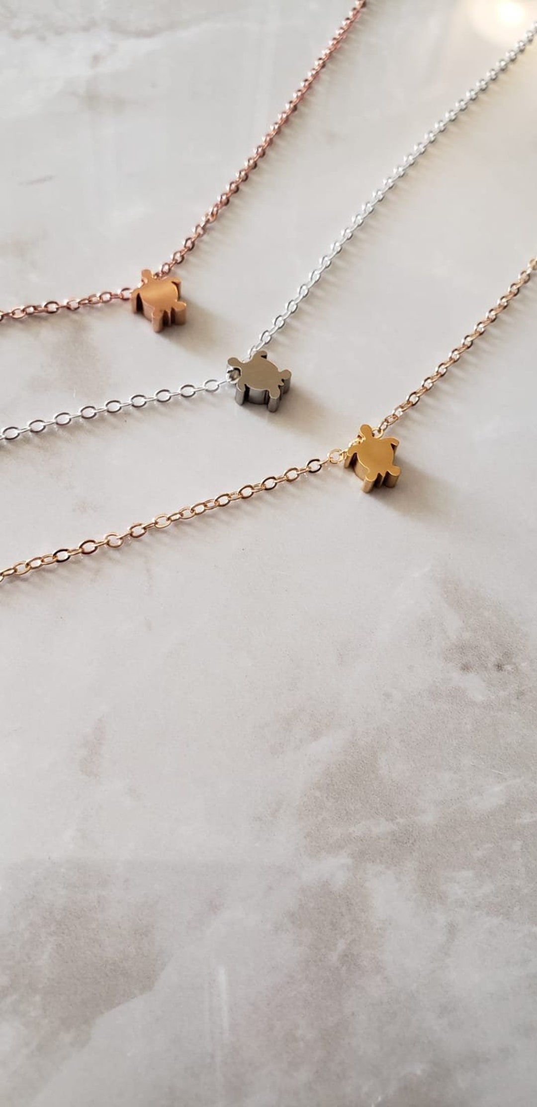 Tiny Turtle Anklet, Turtle Anklet /rose Gold/silver/gold Turtle Anklet ...