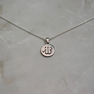God Name Symbol Necklace, Allah Necklace, Muslim Pendant, Islamic ...
