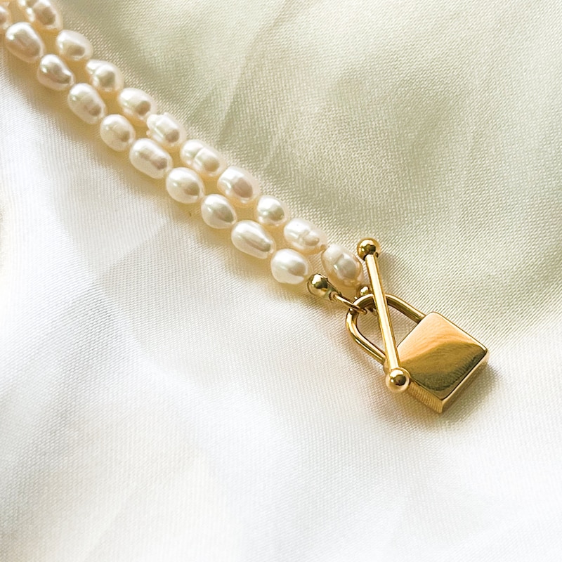 Locking Necklace - Etsy UK