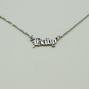 Baby Necklace, Baby Name Necklace, Baby Pendant, Baby Chain, Baby Name ...