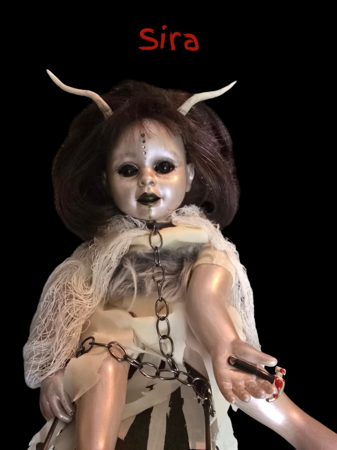 Zombie,devil Cannibal Doll, Halloween Prop or Collectable. Unique ...