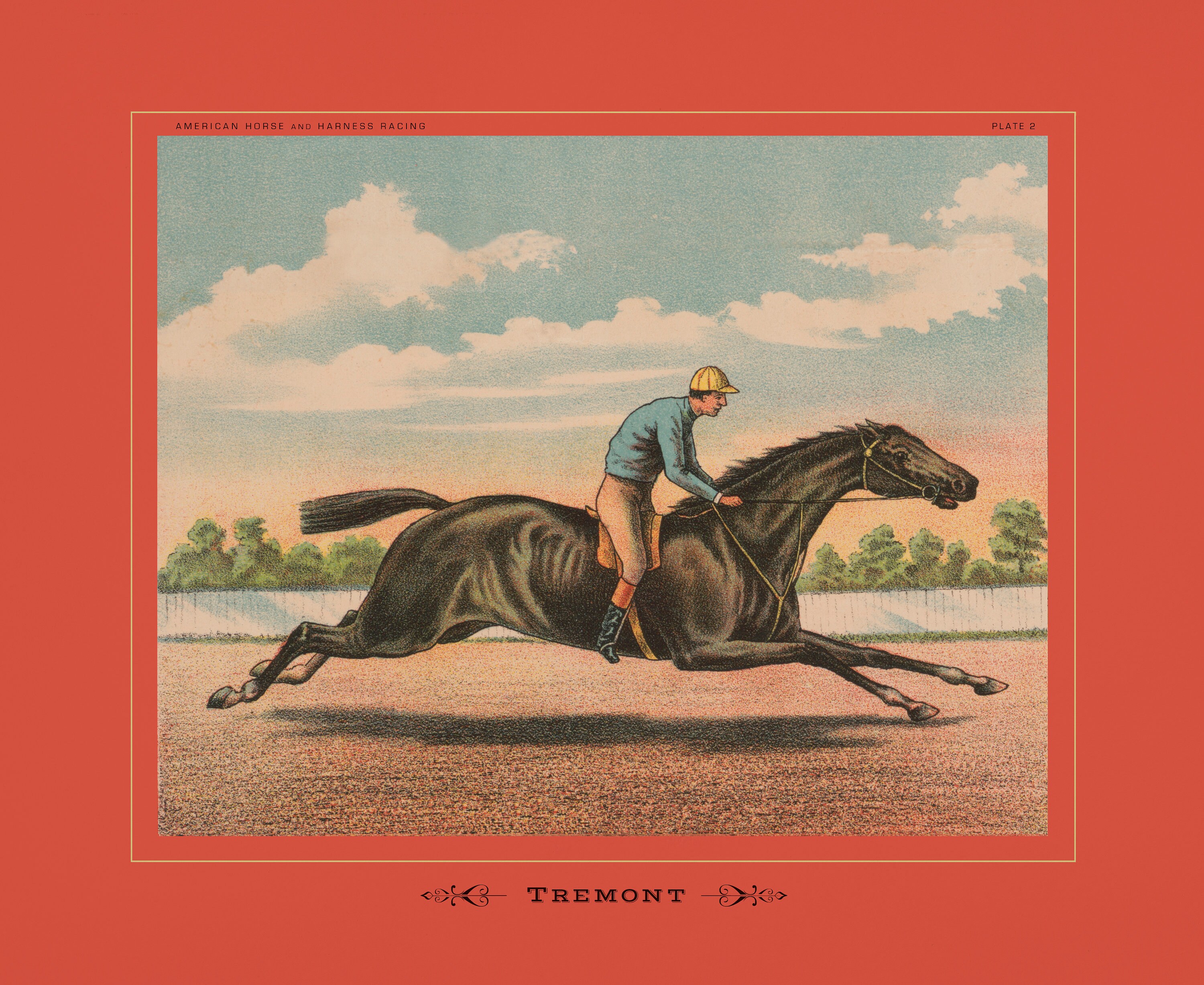 Four Vintage 1880s Horse & Jockey and Harness Racing Instant ...