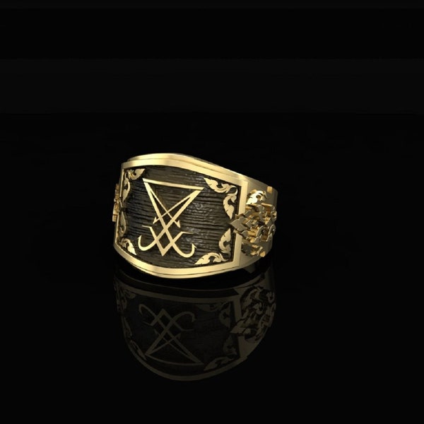 Lucifer Ring - Etsy