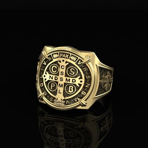 St Benedict Exorcism Cross Demon Protection Ghost Hunter - Etsy