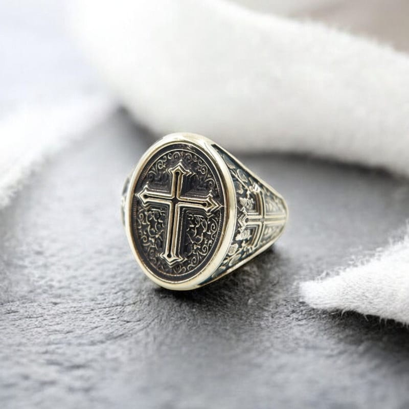 Christian Rings for Men - Etsy